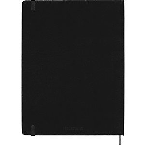 Moleskine 12 Month 2024 PRO Smart Weekly Vertical Planner, Hard Cover, XL (7.5" x 9.5") Black - Compatible with Moleskine Pen+ (Sold Separately)