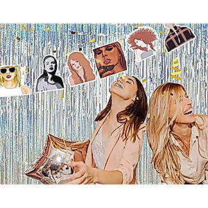 Party Decorations for Music Birthday Decorations, ERAS Cutout Cake Toppers, Backdrop Banner Wall Decor, and Party Supplies (25 Pcs)