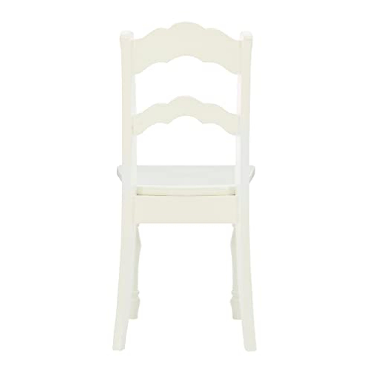 Powell Furniture Table and 2 Chairs, Cream Youth, Kid Size Chat Set