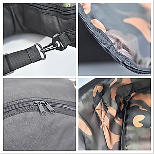 UNISTRENGH Camouflage Archery Crossbow Soft Case Crossbow Bag with Backpack Straps for Outdoor Hunting (Camouflage)