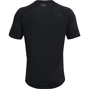 Under Armour Men's Freedom Tech Short Sleeve T-Shirt, Black (001)/Pitch Gray, Large