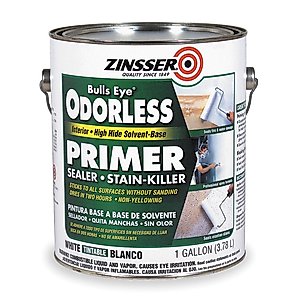 Zinsser 1 gal. Interior Primer/Sealer Stain Killer s 350 to 450 sq. ft./gal, White - 3951