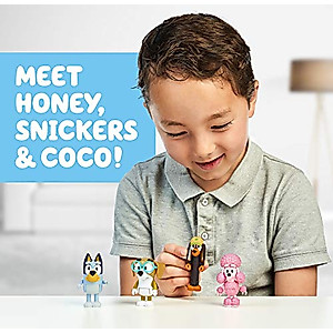 Bluey and Friends 4 Pack of 2.5-3" Poseable Figures