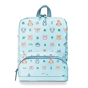 Controller Gear Animal Crossing - Small Backpack Mini Bookbag Travel Bag for Console & Accessories - Outdoor Pattern