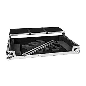 Headliner Flight Case Compatible with Pioneer DJ DDJ-REV7 with Laptop Platform