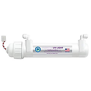 APEC Water Systems UV Ultra Violet Sterilizer Water Filter Kit with 1/4" Quick Connect UG-UVSET-1-4