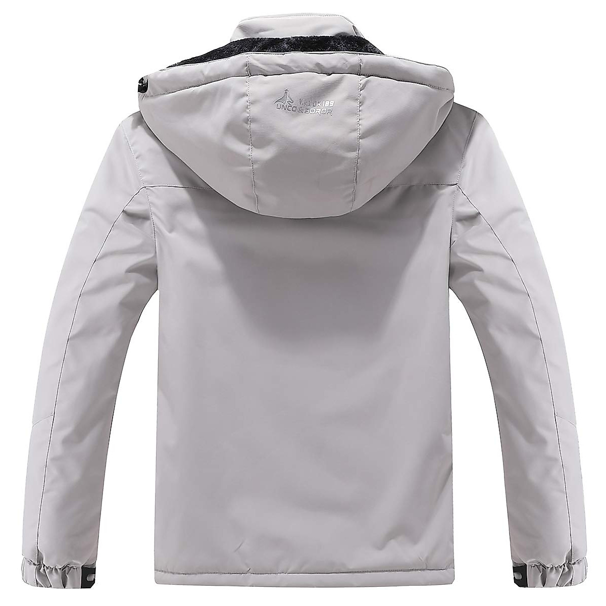 MOERDENG Men's Waterproof Ski Jacket Warm Winter Snow Coat Mountain Windbreaker Hooded Raincoat