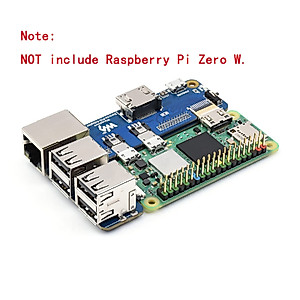 TECKEEN 4-Way Expansion Board Module for Raspberry Pi Zero Series Orange Pi BPI M2 Zero