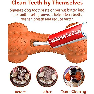 WAPYPAW Dog Chew Toy - Dog Chew Toys for Aggressive Chewers, Durable & Tough Dog Toys, Dog Chew Bones for Aggressive Chewers Large Medium Dog Breed