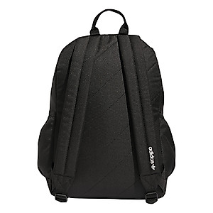 adidas Originals Trefoil 3.0 Backpack, Black/White, One Size