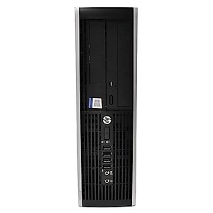 HP ProDesk 6200 Desktop Computer | Quad Core Intel i5 (3.2) | 8GB DDR3 RAM | 1TB HDD Hard Disk Drive | Windows 10 Home | New 22in LCD Monitor | Home or Office PC (Renewed), Black