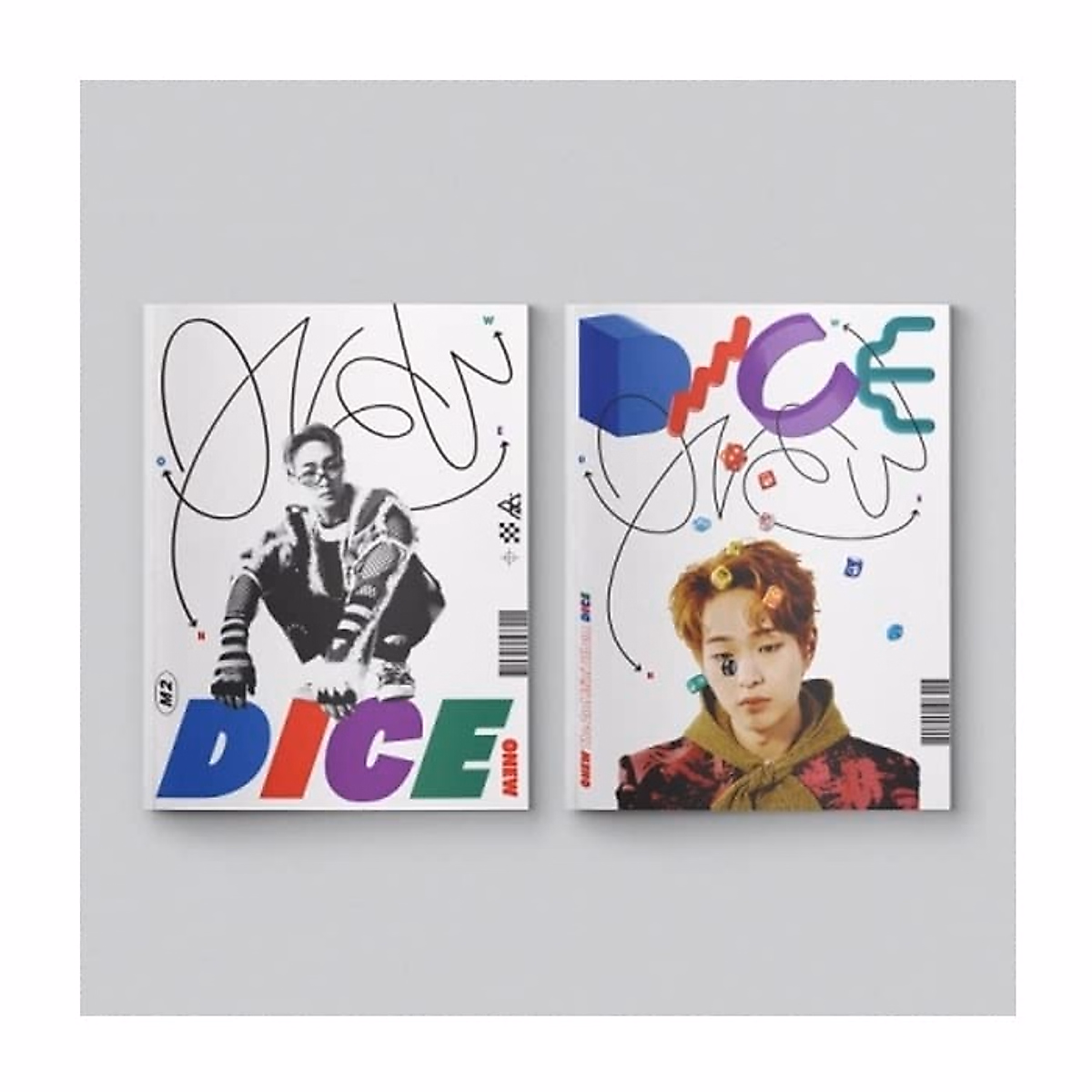 Shinee ONEW DICE 2nd Mini Album PhotoBook 2 Version Set CD+1p Poster+80p PhotoBook+1ea Sticker+1p Special PhotoCard+1p PhotoCard+Tracking Sealed