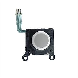 CHENLAN Joystick Button 3D Rocker Analog ThumbStick Replacement for Sony PSV 2000 PS Vita 2000 2001 White