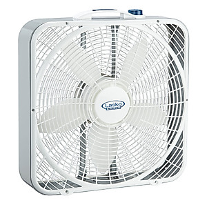 Lasko Lasko-20 Weather-Shield Performance Box, 3-Speed (3720) Household Fans, Standard