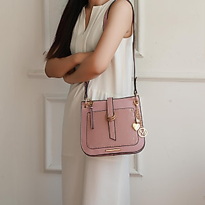 MKF Collection Women's Crossbody Bag, Vegan Leather Crossover Bag, Small Shoulder Bag Handbag by Mia K