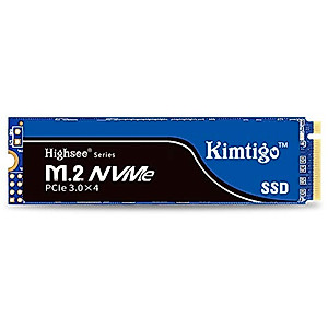 kimtigo 512GB SSD M.2 2280 NVMe Interface PCIe Gen 3x4 Internal Solid State Drive (Read/Write Speed up to 2500/1800 MB/s) 3D NAND KTP-660