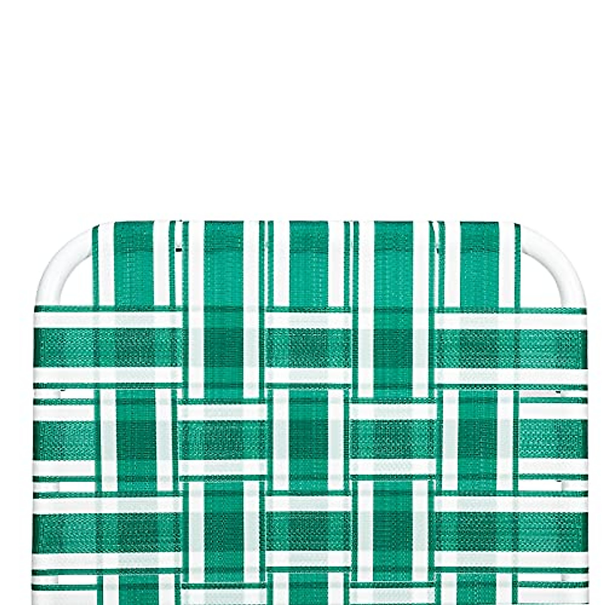 Kcelarec Set of 2 Patio Folding Lawn Chair, Outdoor Beach Chair Portable Camping Chair, Webbed Folding Chair for Yard, Garden,Light Green