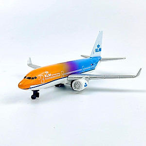 AVIAMUSE KLM Model Airplane, Multi-Color Livery Single Planes Die-cast Model Plane Aircraft Suitable for Collection & Christmas, Birthday Gifts
