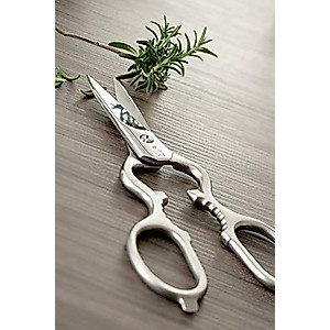 Zwilling 43924-200 Classic Cooking Scissors, Red, Stainless Steel, Kitchen Scissors, Made in Japan