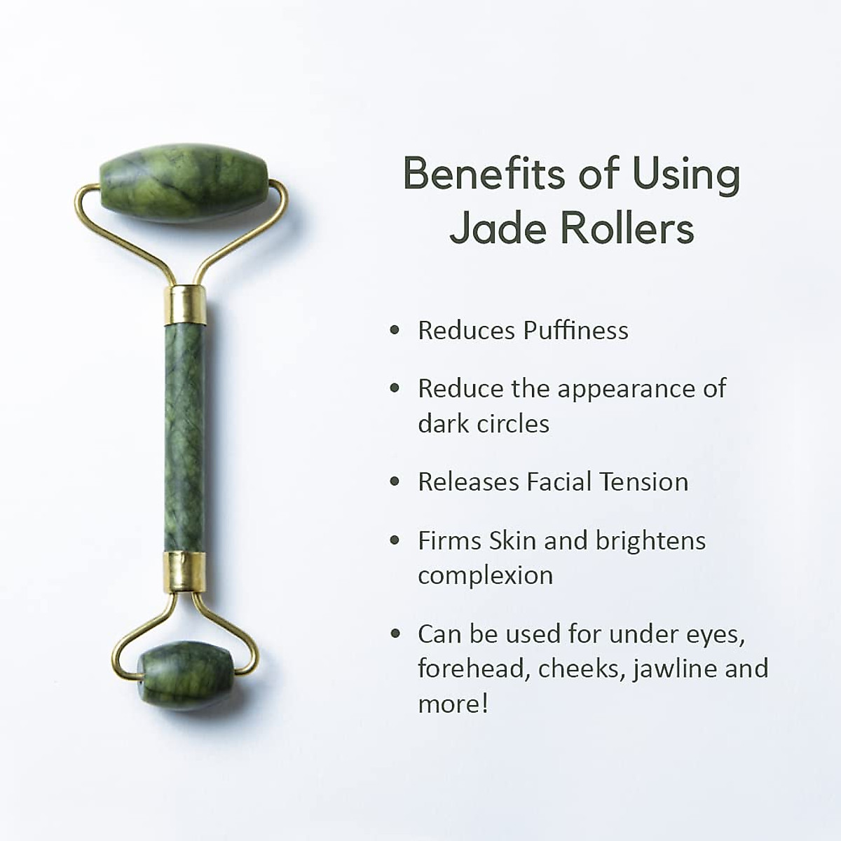 Instantly Ageless Facelift in A Box - Instant Eye Bag Remover Puffiness -1 Box of 25 Vials with Free Quest Skincare Jade Roller for Face- Instant Under Eye Bags Remover - Instant Wrinkle Remover