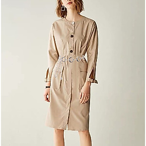 JKJF Moon Belt Chain Metal Waist Chain Jeans Chains Fashion Body Jewelry for Women Ladies Girls – Style 4 Silver