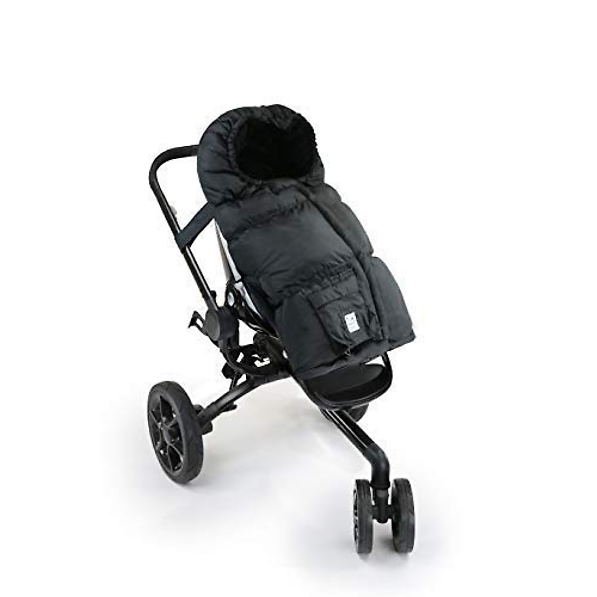 7AM Enfant Stroller Blanket 212 - Adjustable Baby Car Seat Zipped Blanket for Babies Winter, Unisex Multi Purpose Fleece Lined Warm Hooded Toddler Footmuff Water Repellent | (6M - 4T)