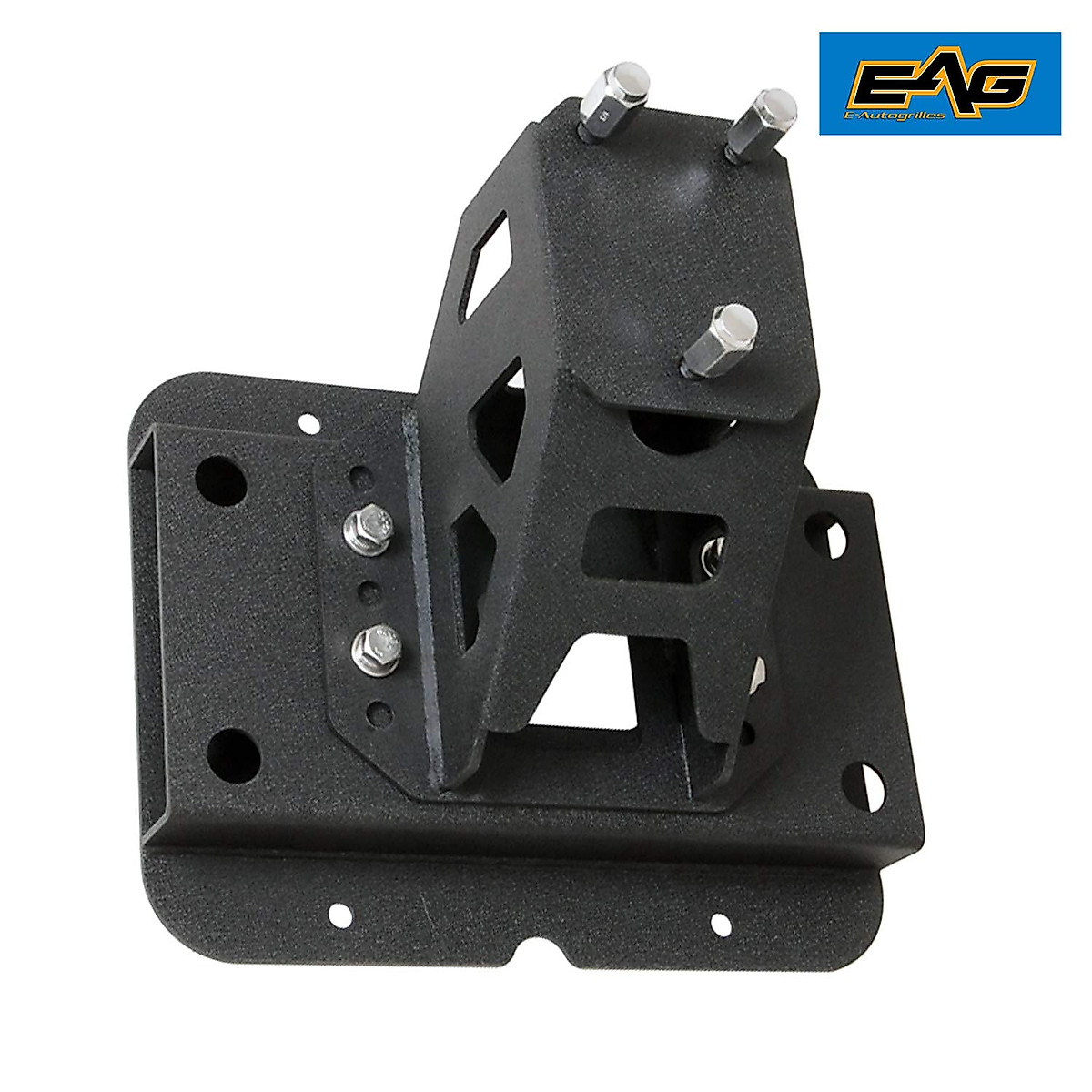 EAG Adjustable Tire Carrier Mount Compatible with 07-18 Wrangler JK