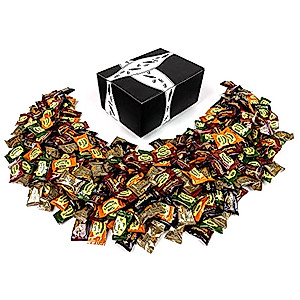 Bali's Best Coffee & Tea Candies 6-Flavor Variety: One 3 lb Assorted Bag of Coffee, Espresso, Latte, Green Tea Latte, Citrus Green Tea, and Classic Iced Tea in a BlackTie Box
