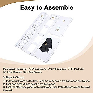 5 Tier Small Shoe Rack Storage Organizer, Engraving Vertical Shoe Rack for Entryway Tiered, Closets Shoe Storage Rack for Men Women Kids Shoes Small Shoe Rack, White