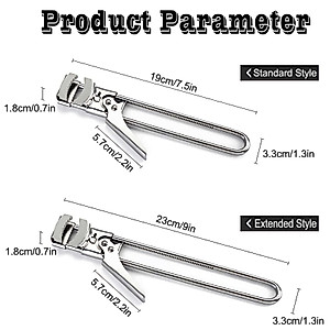 2023 New Adjustable Stainless Steel Can Opener,Upgrade the Extension of the Bottle Opener with Non-Slip Pad,Jar Opener for Weak Hands，Longer Hand Can Opener for Any-Size Lids (1 Pcs, 9in)