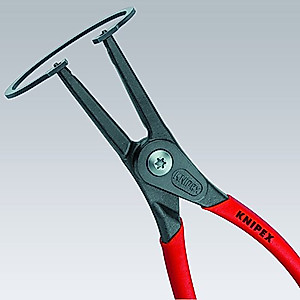 KNIPEX Tools 00 20 04 SB, Precision Circlip Snap-Ring Red Pliers 8-Piece Set