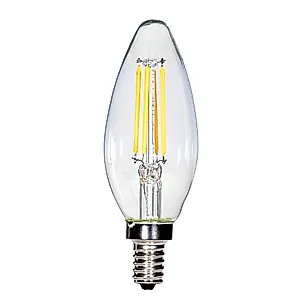 Satco S9922 3.5W CTC/LED/27K/CL/120V ( 6 pack )