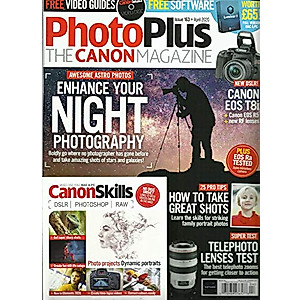 PHOTO PLUS THE CANON MAGAZINE, APRIL, 2020 ISSUE, 163 (FREE VIDEO DISC)