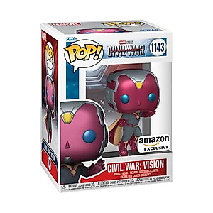 Funko Pop! Marvel: Captain America: Civil War Build A Scene - Vision, Amazon Exclusive, Figure 1 of 12