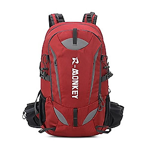 RuRu monkey 30L Hiking Backpack, Waterproof Lightweight Daypack for Cycling Skiing Camping