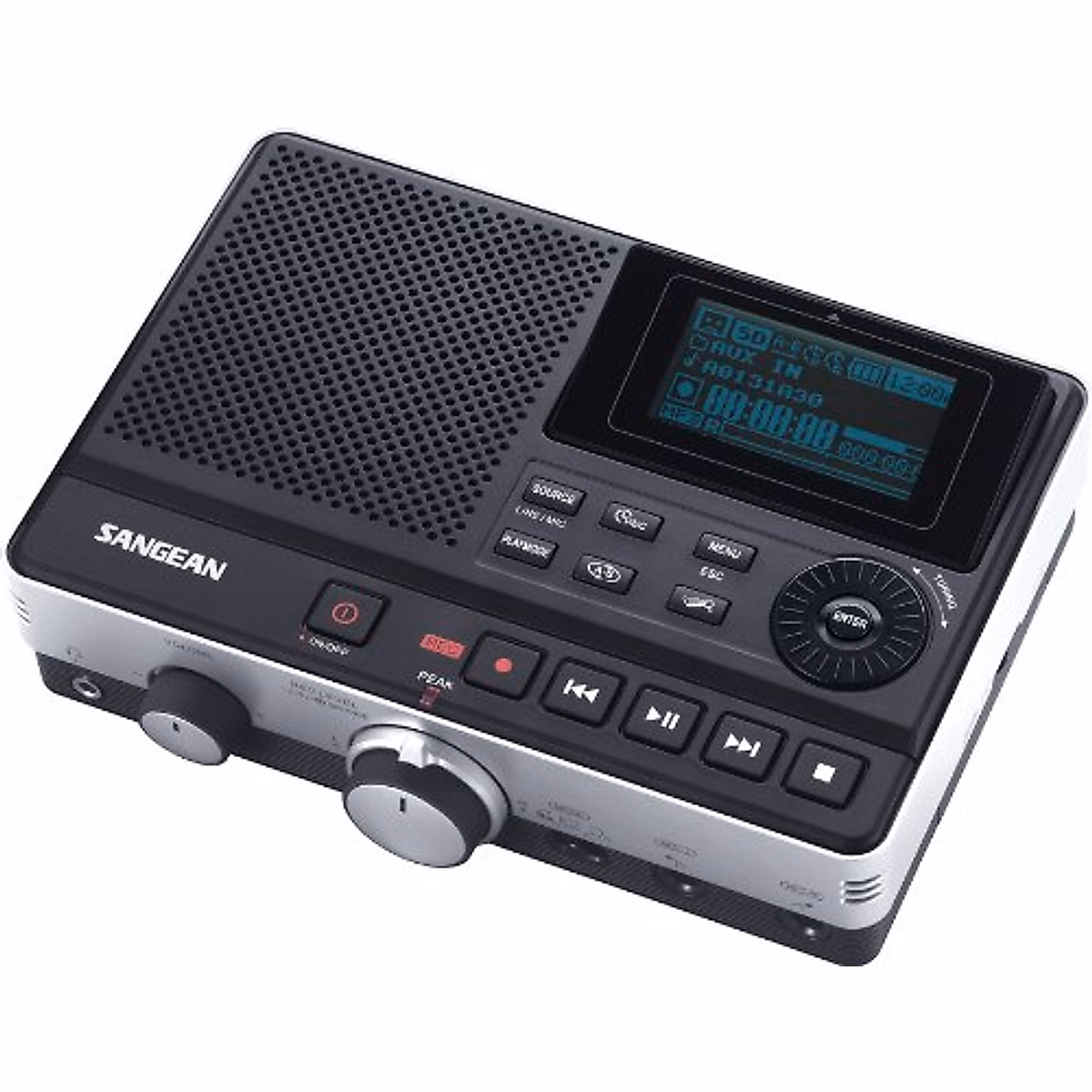 Sangean DAR-101 Professional Grade Digital MP3 Recorder (Black)