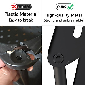 XEENEW Standing Shower Caddy Corner, 3 Tier Stainless Steel Shower Organizer Stand, Metal Rustproof Corner Shower Shelf, Shower Stands for Inside Shower Bathroom Bathtub（Matte Black）