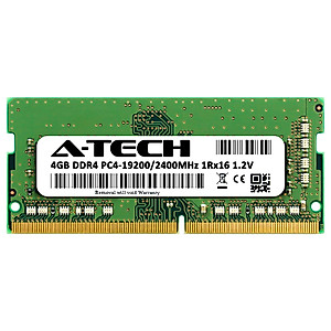 A-Tech 4GB RAM Replacement for Hynix HMA851S6AFR6N-UH | DDR4 2400MHz PC4-19200 1Rx16 1.2V SODIMM 260-Pin Memory Module