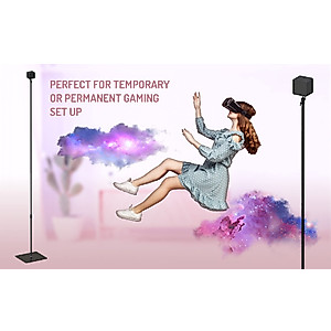 Skywin VR Glass Stand - HTC Vive Compatible Sensor Stand and Base Station for Vive and Rift Constellation Sensors (2-Pack)