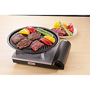 Iwatani America EPR Cassette Feu-EcoPremium Portable Butane Stove Cooktop, Black