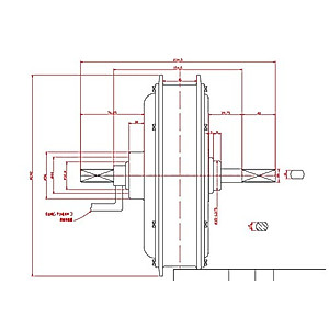 NBPOWER 90km/h max Speed LCD Display,80A Sine Wave Controller,3000w Ebike kit 48V-72V 3000w E Bike Conversion Kit (Rear 29inch)