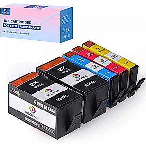 NEXTPAGE Compatible 934 935 Ink Cartridge Replacement for HP 934XL 935XL 934 935 XL Ink Cartridges for HP Officejet Pro 6830 6230 6835 6812 6815 6820 6220 Printer, HP 934 935 Combo Pack 5 Pack