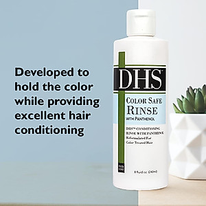 Person & Covey DHS Color Safe Rinse hair dye protection – fragrance free conditioner, conditioner for colored hair, hair care products for women and men
