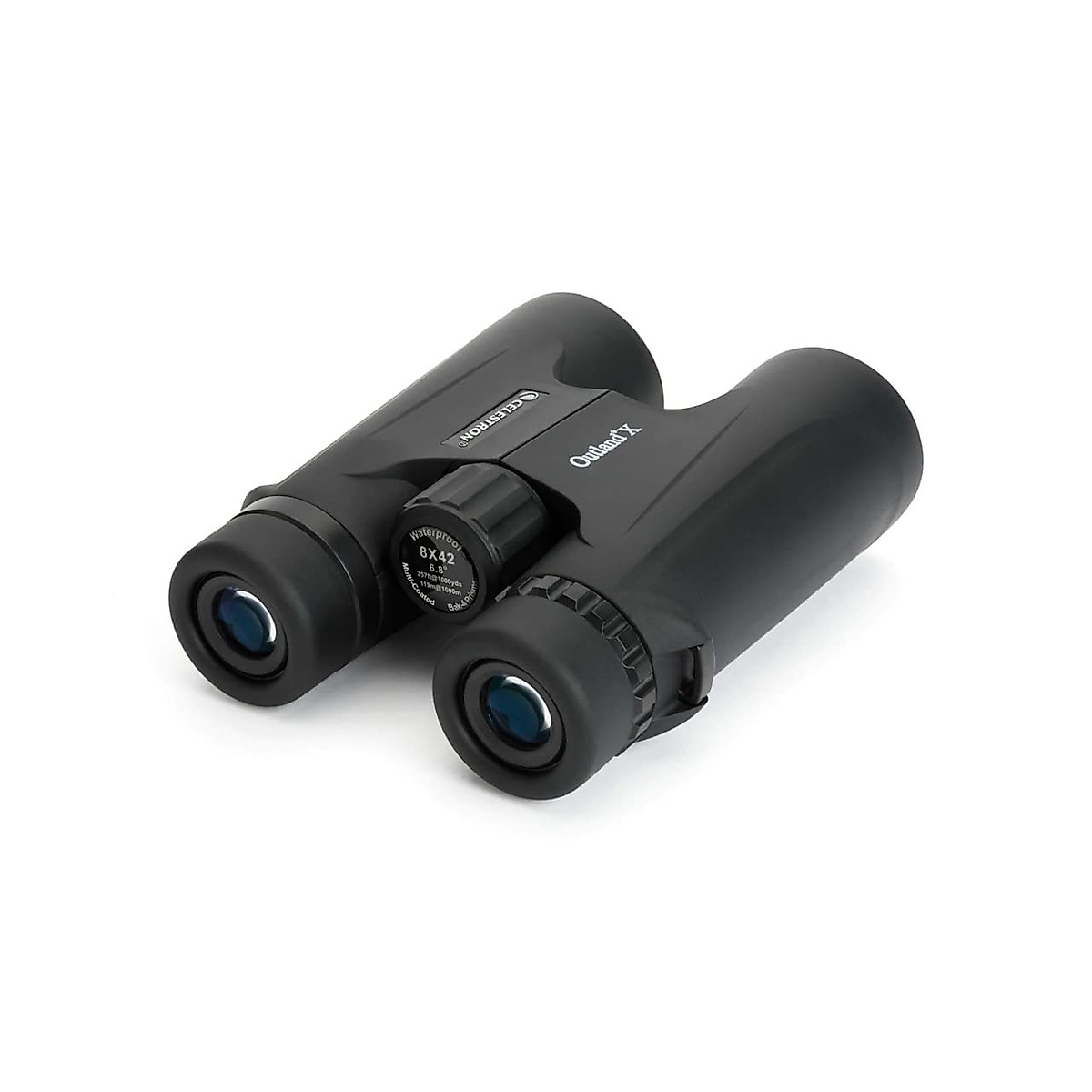 Celestron – Outland X 10x42 Binoculars – Waterproof & Fogproof Binoculars – Full-Size Binoculars for Adults with 10x Magnification – Multi–Coated Optics and BaK–4 Prisms – Protective Rubber Armoring