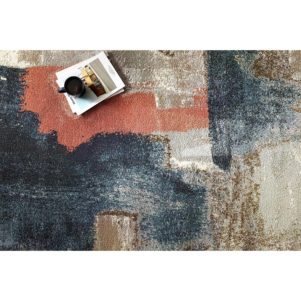 Loloi II Spirit Stone/Multi 6'-7" x 9'-3" Area Rug