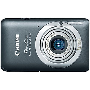 Canon PowerShot ELPH 100 HS 12.1 MP CMOS Digital Camera with 4X Optical Zoom (Grey) (OLD MODEL)