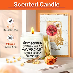 Birthday Gifts for Women, Christmas Gifts Basket for Friends Gifts for Her Girlfriend Sister Mom Unique Gifts Box Jade Roller Soap Mirror Tumbler Candle…