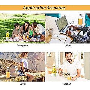 Personal Size Blender, Portable Blender, Battery Powered USB Blender Small Blender, Blender, Hand Blender, Cup Blender