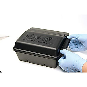 Tomcat Rodent Station, Includes 1 Rodent Station with 4 Bait Securing Rods and 1 Security Key - Fits Rat or Mouse Sized Traps (Baits & Traps Sold Separately) - Use Indoors or Outdoors