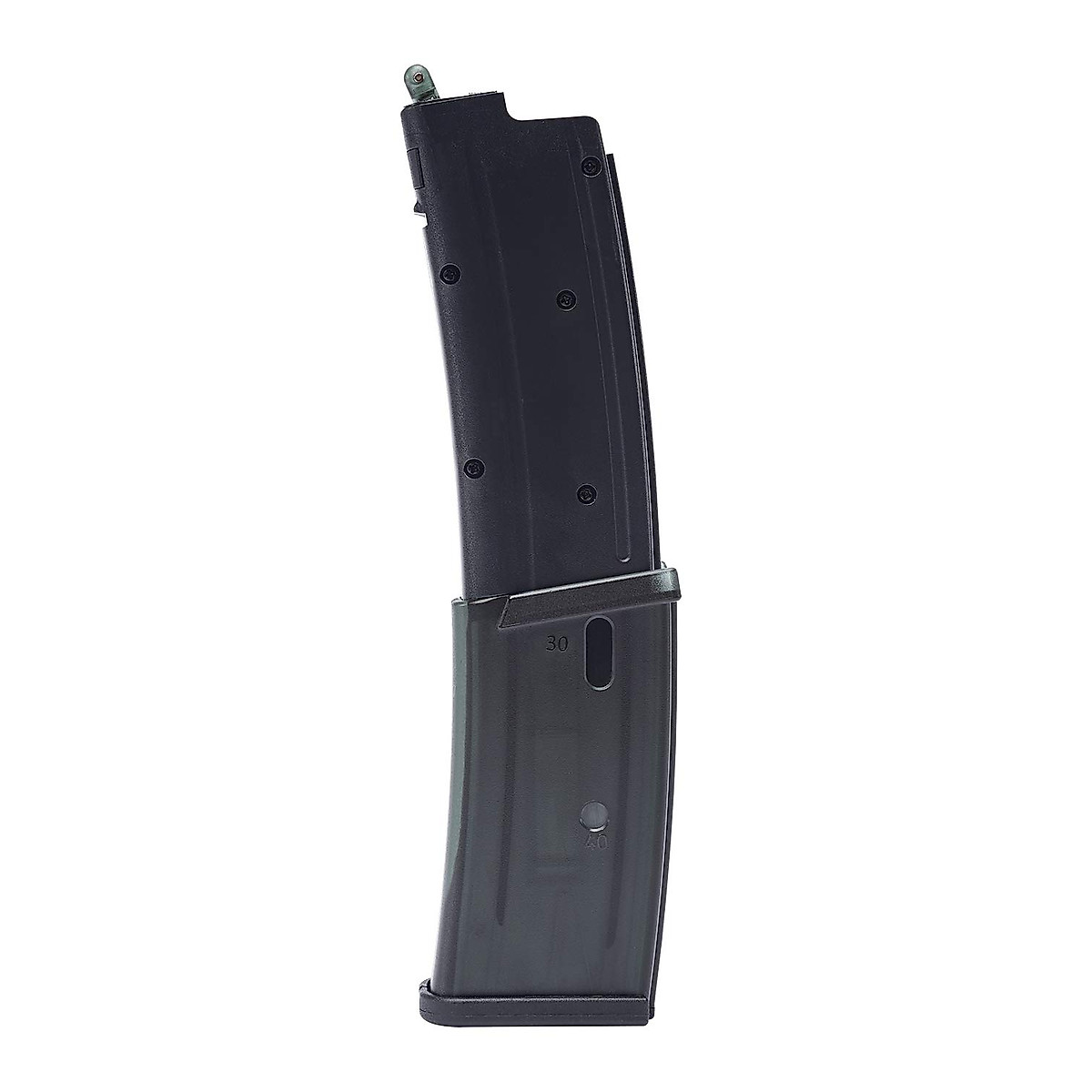 Elite Force HK Heckler & Koch MP7 A1 AEG Automatic 6mm BB Rifle Airsoft Gun Magazine, 110-Round Capacity, Black